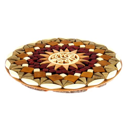 Sous plat décoratif - design Soleil - Sous plat original